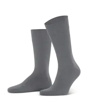 Falke Sensitive New York Crew Socks - Light Grey