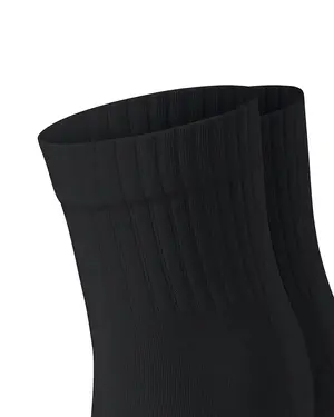 Falke Run Cotton-blend Ankle Socks Pack Of 2 - Black