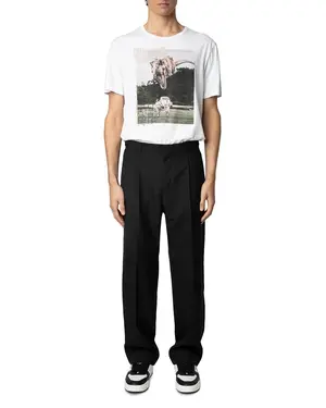 Zadig&Voltaire Regular Fit Darted Trousers