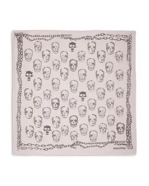 Zadig&Voltaire Kerry Skull Scarf - Bebe