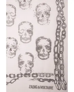 Zadig&Voltaire Kerry Skull Scarf