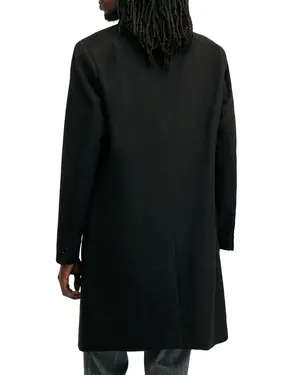 ALLSAINTS Hal Single Breasted Coat - Black