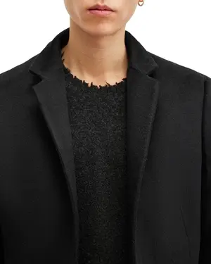 ALLSAINTS Hargrove Slim Fit Coat - Black
