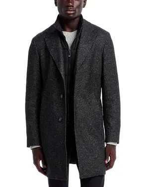 BOSS Hyde Slim Fit 2-in-1 Coat