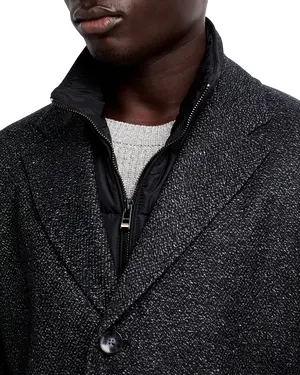 BOSS Hyde Slim Fit 2-in-1 Coat