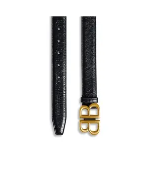 Balenciaga Monaco Leather Belt