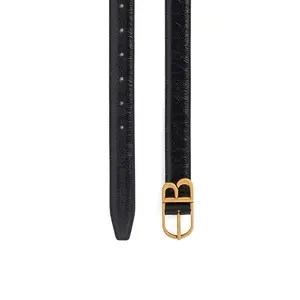 Balenciaga Classic B Belt - Black