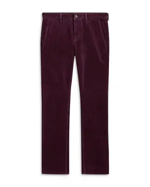 John Varvatos Hans Corduroy Pants - Dark Plum
