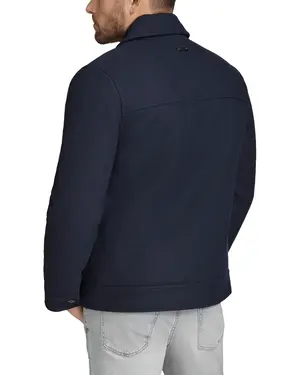 Andrew Marc Warwick Chore Coat - Navy