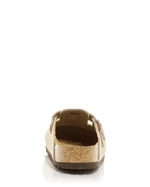 BIRKENSTOCK Boston Clogs - Tobacco