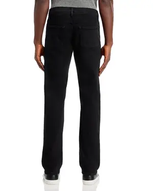 FRAME Jetset Modern Straight Fit Jeans - Black
