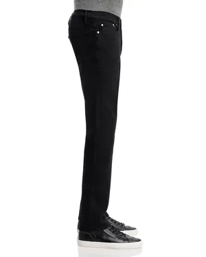 FRAME Jetset Modern Straight Fit Jeans - Black