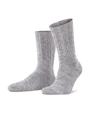 Rains Falke Brooklyn Cotton-blend Boot Socks - Metal Grey