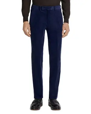 Zegna Cashco Corduroy Pants - Ink Blue