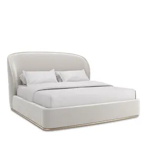 CARACOLE Opal Bed, King - Soft Silver