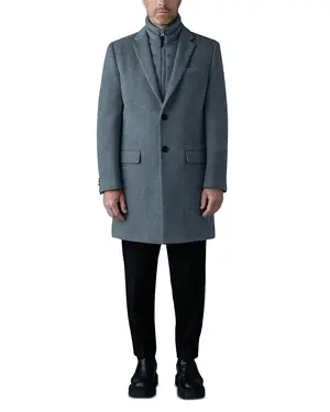 Men's Blue Wool Coats