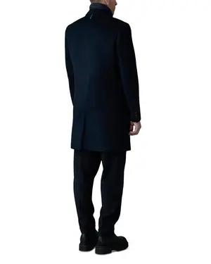 Mackage 3-in-1 Wool Coat With Down Liner - Navy