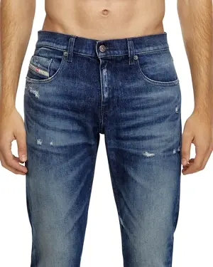 DIESEL® D-strukt Slim Fit Jeans - Denim