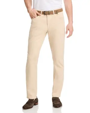 Peter Millar Signature Sateen Five-Pocket Pants Sand