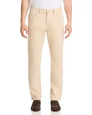 Peter Millar Signature Sateen Five-pocket Pants - Sand