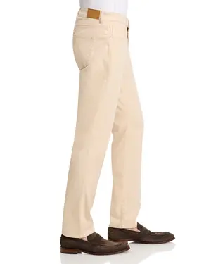Peter Millar Signature Sateen Five-pocket Pants - Sand