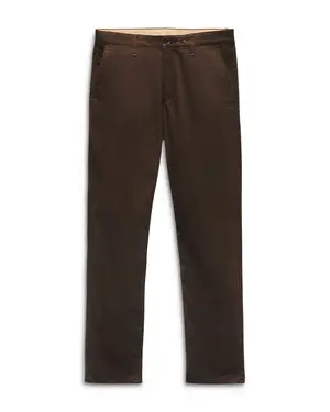 Rag & Bone Slim Fit Standard Chinos - Dark Brown