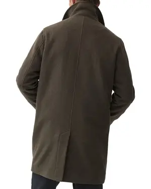 Rodd & Gunn Westgate Button-front Coat - Olive