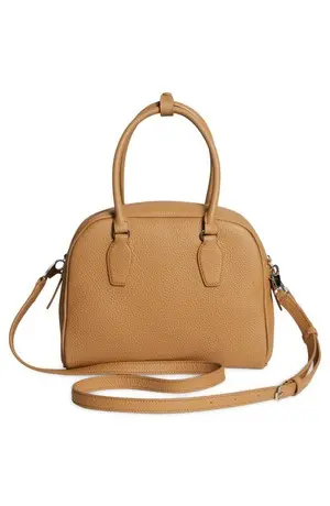 THE ROW Small India Leather Top Handle Bag