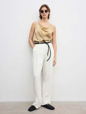 HOUSE OF DAGMAR Rope Leather Belt