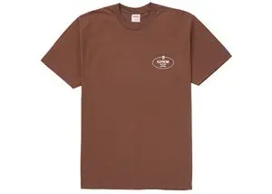 Supreme Crest Tee Shirt - Brown
