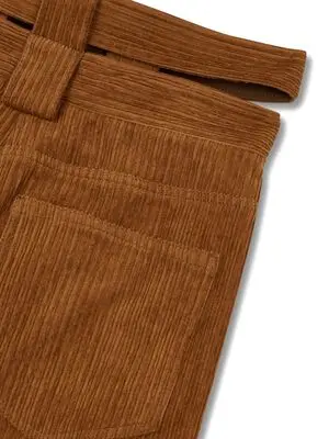 STUDIO TOMBOY Corduroy Trousers - Brown