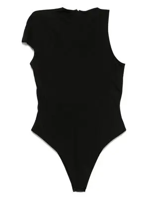David Koma Crystal-buckle Bodysuit