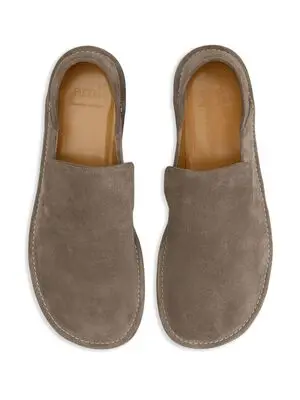 Ami Suede Slippers - Neutrals