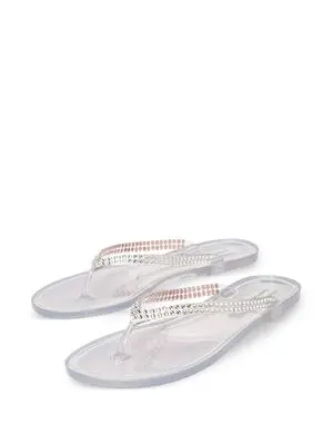 Christopher Esber Jo Crystal Flip Flops
