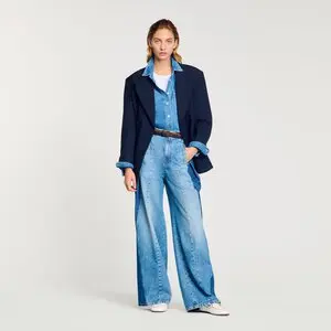 Sandro Paneled Jeans For Women