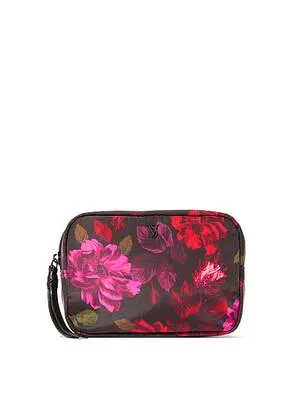 Victoria's Secret Floral Travel Makeup Bag Floral