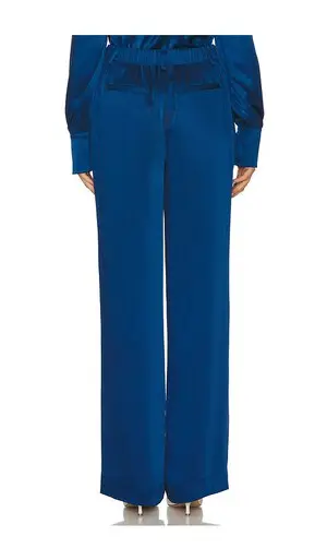 Simkhai Tavar Satin Wide Leg Pants