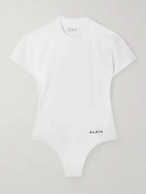 Alaia Embroidered Bodysuits