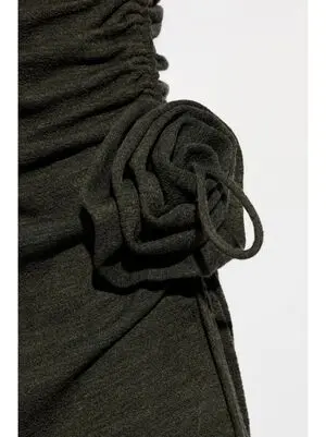 Burberry Wool Halterneck Gown