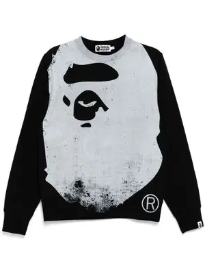 A BATHING APE Printed Sweater