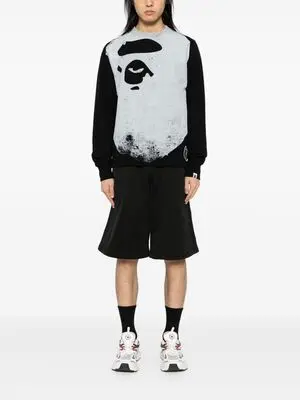 A BATHING APE Printed Sweater