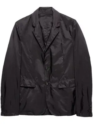Prada Re-nylon Single-breasted Blazer