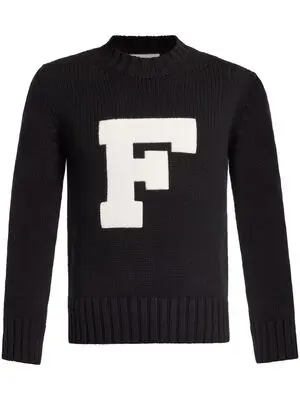 Ferragamo Crew Neck Sweaters For Men