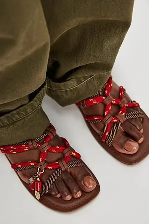 Free People Tide Up Rope Sandals