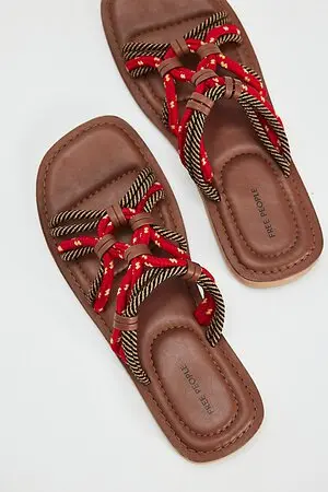 Free People Tide Up Rope Sandals