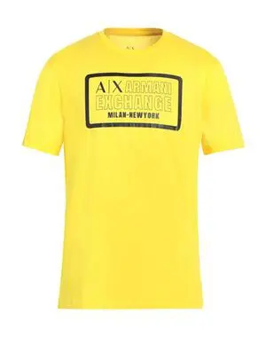 Armani Exchange T-shirt Size Cotton - Yellow