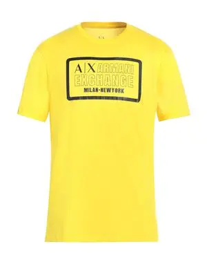 Armani Exchange T-shirt Size Cotton - Yellow