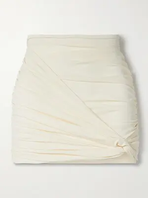Magda Butrym Twist-front Swim Skirt - White