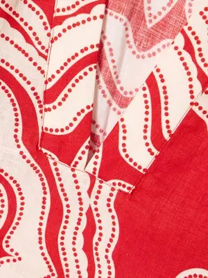 LEMLEM Theodora Printed Linen Maxi Dress