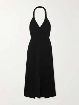 HIGH SPORT Amalia Jacquard-knit Midi Dress